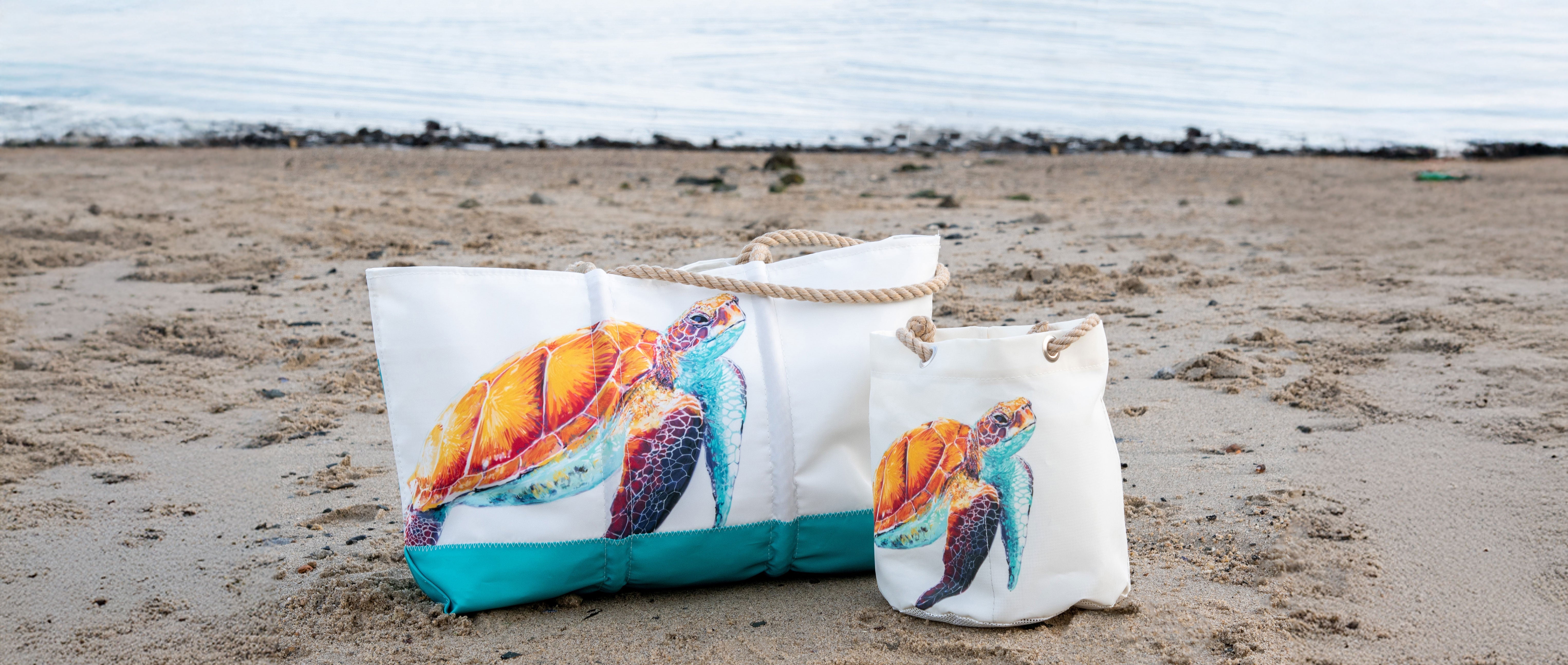 Sea Turtles Collection | Recycled Sail Cloth Bags – Sea Bags