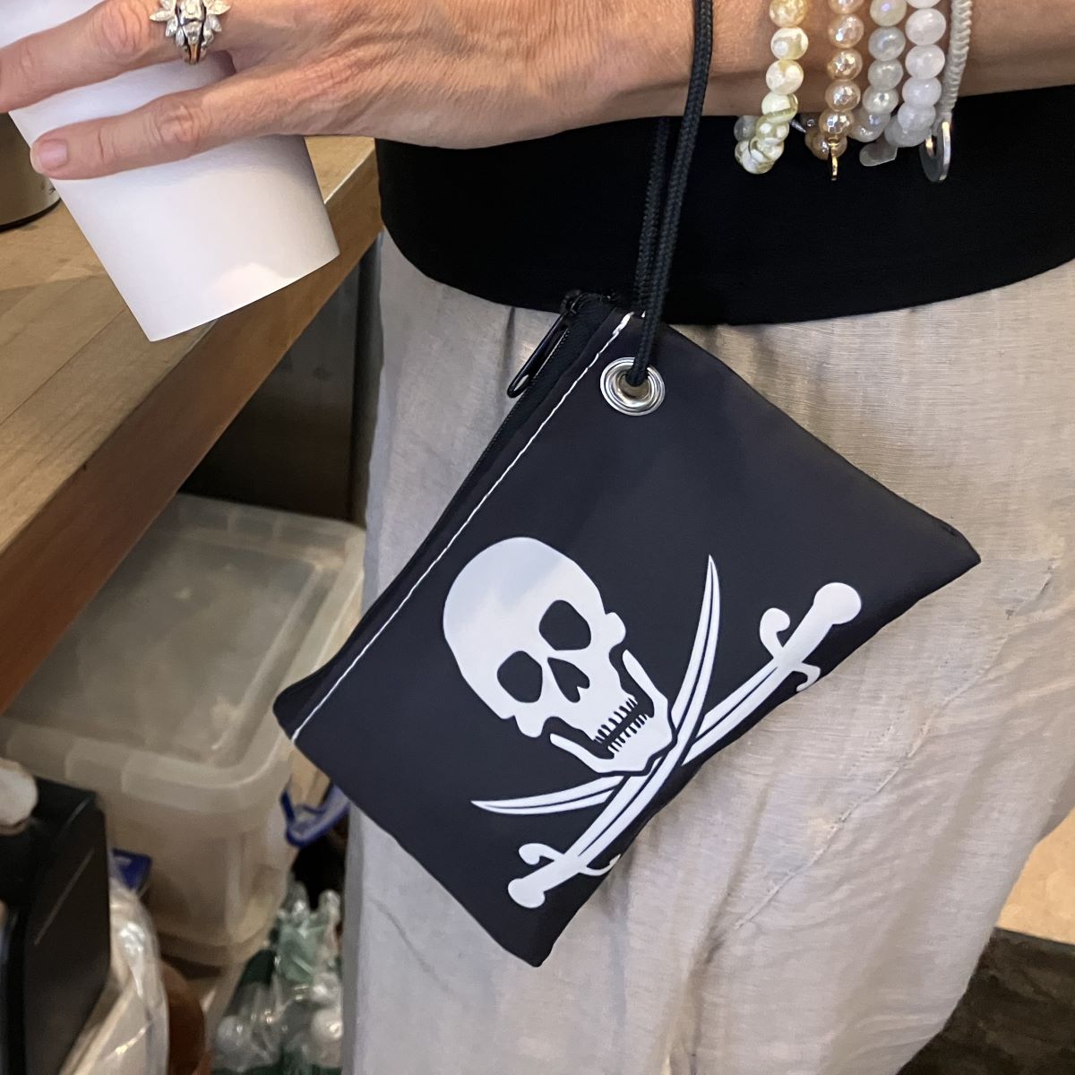 Jolly Roger Wristlet – Sea Bags